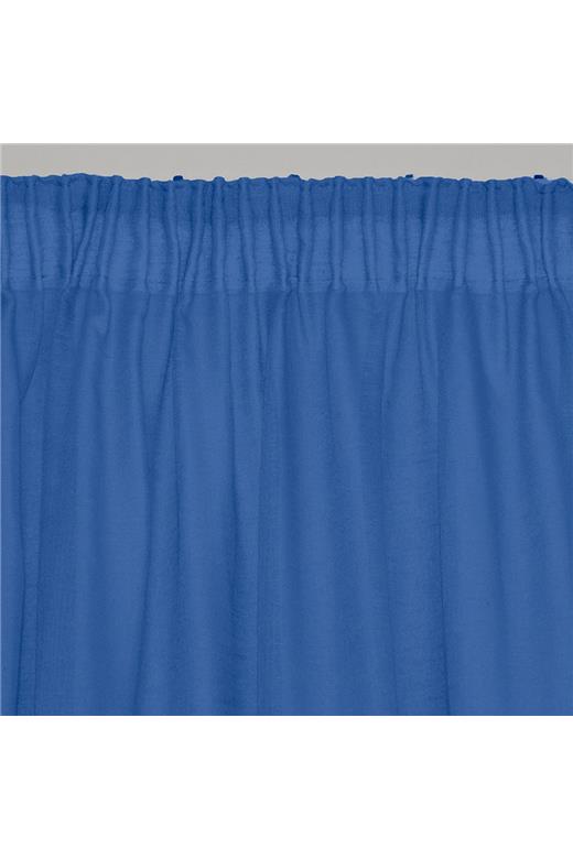 LINO ΚΟΥΡΤΙΝΑ LINE ΜΕ ΤΡΕΣΑ 604 BLUE 145X295 - Tserepis.gr