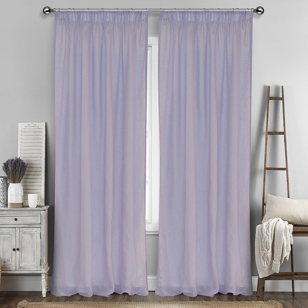 LINO ΚΟΥΡΤΙΝΑ LINE ΜΕ ΤΡΕΣΑ 306 LILAC 145X295 - Tserepis.gr
